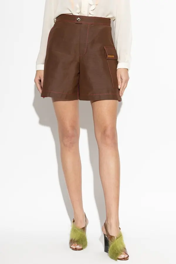 Marni Logo Shorts