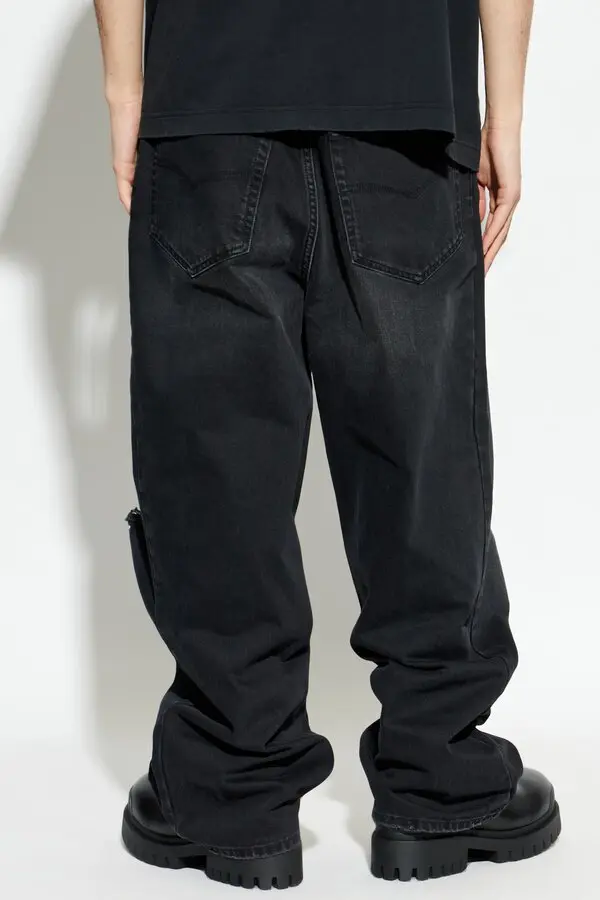 Vetements Vintage-effect Jeans