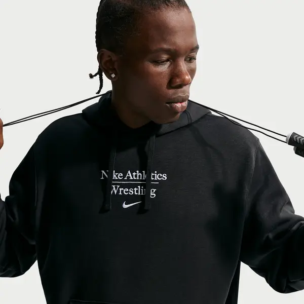 Nike Wrestling Pullover Hoodie - Black