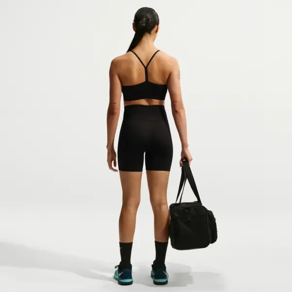 Nike Pro Seamless Light-support Padded Sports Bra - Black