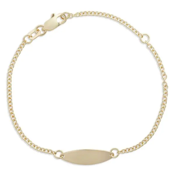 Benbridge Engravable Baby's Adjustable Bracelet - Yg