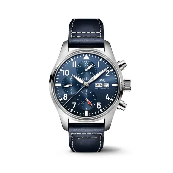 IWC SCHAFFHAUSEN Pilot's Chronograph 41mm Watch - Stainless Steel