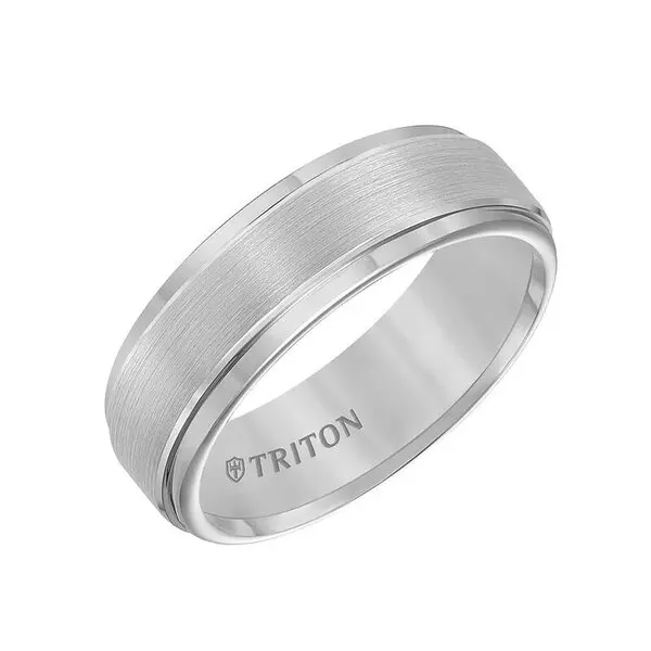 TRITON 7mm Carbide Wedding Band - Tungsten