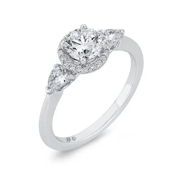 BELLA PONTE Modern Diamond Engagement Ring Setting Bx0098e-44w-1.00 - Wg