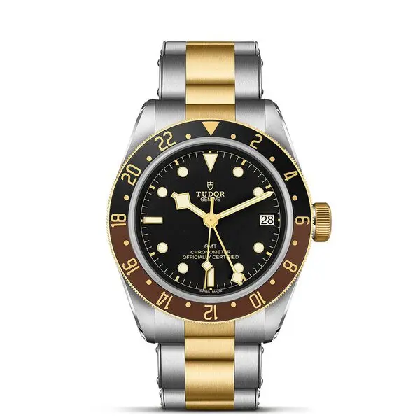 TUDOR Black Bay Gmt S&g Black Dial Watch - Yg