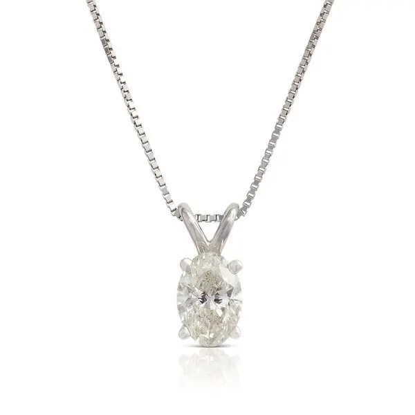 Benbridge 1/2 Ct. Diamond Solitaire Pendant - G-h