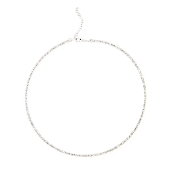 TOSCANO Flexible 14k White Gold Neck Chain - Wg