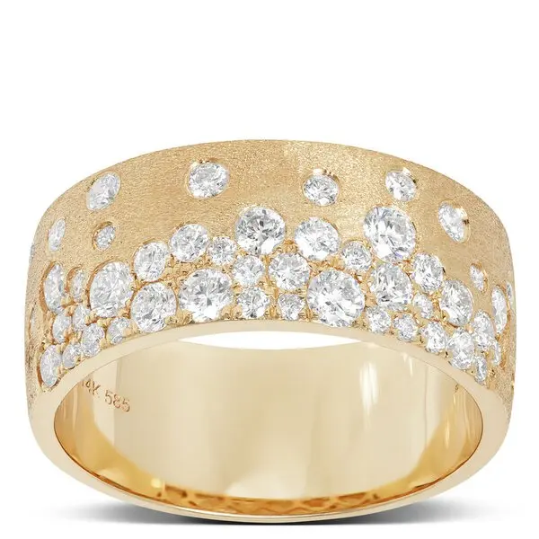 Benbridge Confetti Diamond 14k Yellow Gold Ring - Yg