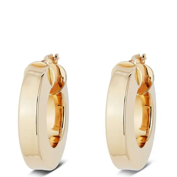 TOSCANO 14k Yellow Gold Hoop Earrings - Yg