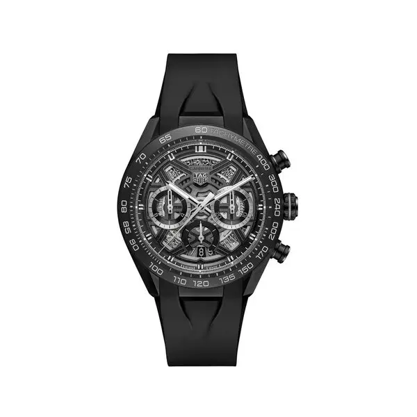 Tag Heuer Carrera Chronograph Extreme Sport Black Dial, 44mm - Titanium