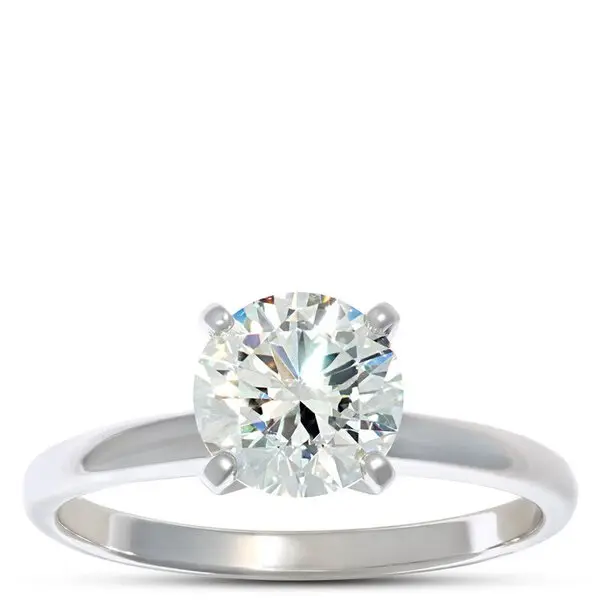 IKUMA Diamond Solitaire Ring - Wht