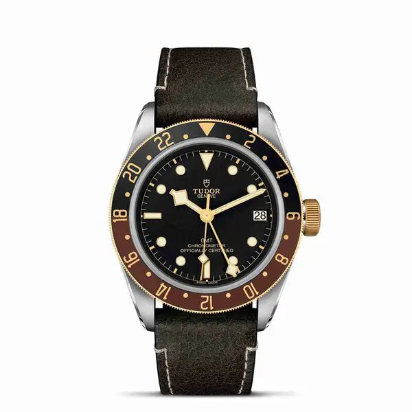 TUDOR Black Bay Gmt S&g Black Dial Watch, 41mm - Stainless Steel