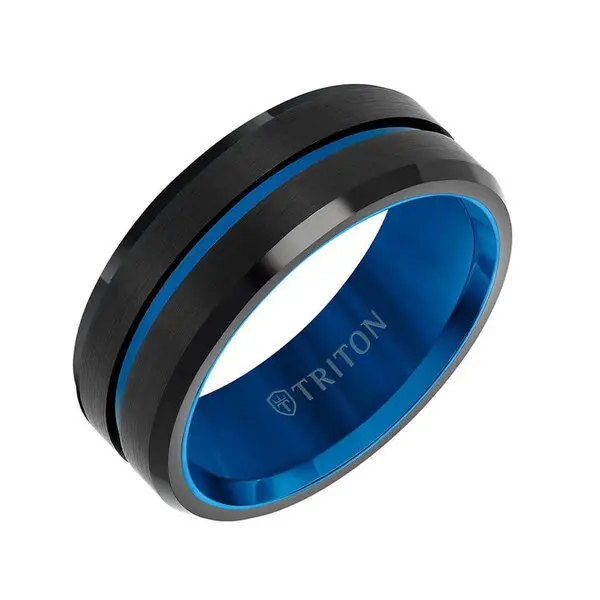 TRITON Contemporary 8mm Band - Tungsten