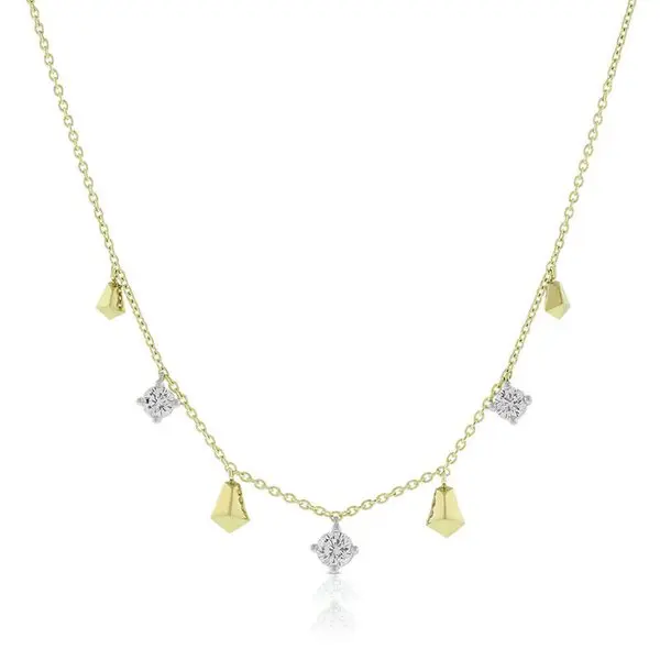 SIGNATURE Jade Trau For Ben Bridge Diamond Station Necklace - Tt