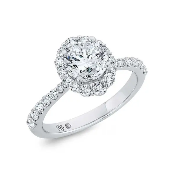 BELLA PONTE Diamond Engagement Ring Setting Bx0064e-44w-1.00 - Wg