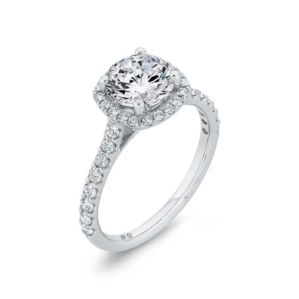 BELLA PONTE 14k Diamond Engagement Ring Setting - Wg