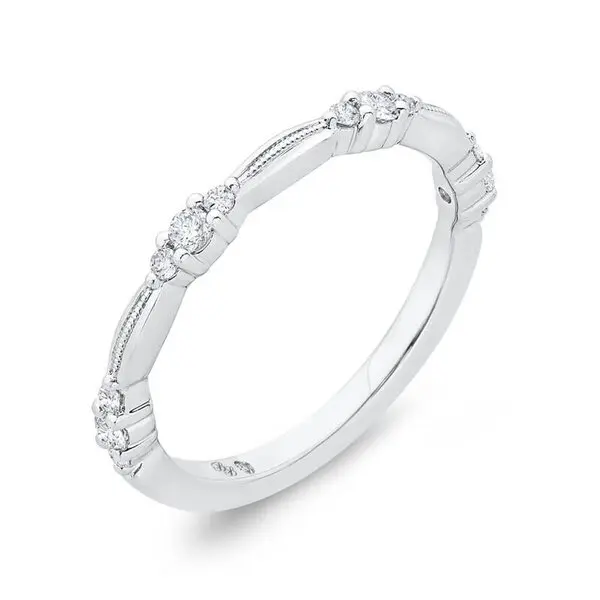 BELLA PONTE Diamond Band In 14k White Gold - Wg