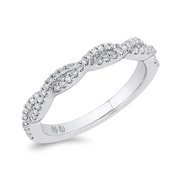BELLA PONTE Diamond Band In 14k White Gold - Wg