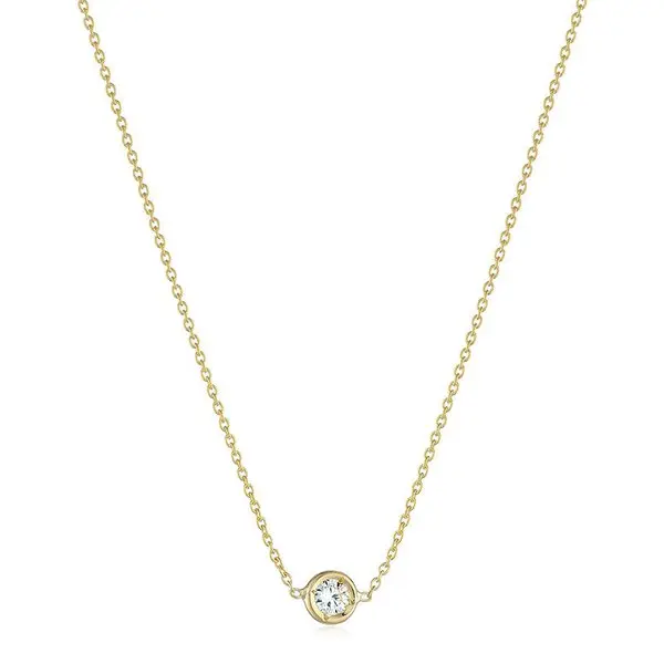 Roberto Coin Diamonds The Inch 1-station Necklace - Yg