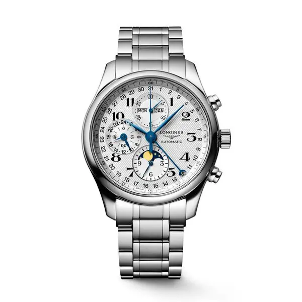 LONGINES Master Collection Watch Silver Dial 42mm - Stainless Steel