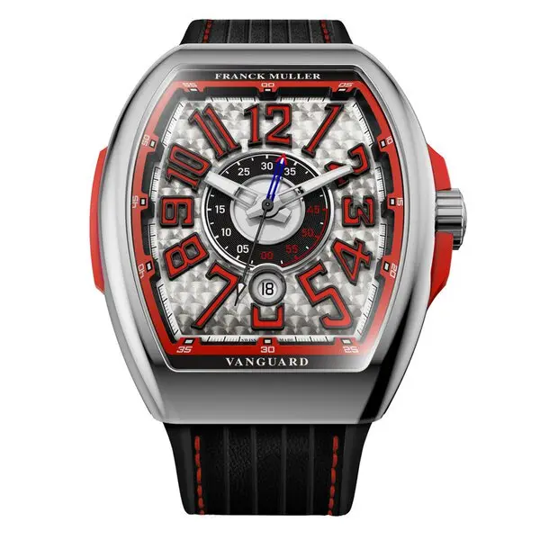 Franck Muller Vanguard Racing Colorado Grand Watch, 44mm X 53.7mm - Stainless Steel