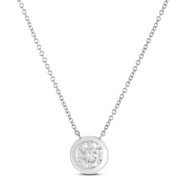 Benbridge 3/4 Ct. Diamond Solitaire 14k Necklace - Wg