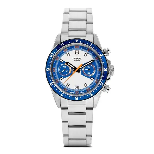 TUDOR Heritage Chrono Blue Watch - Stainless Steel