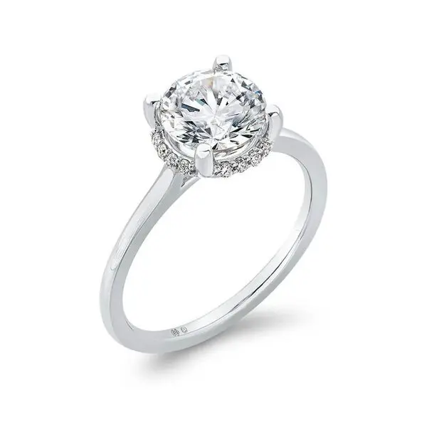BELLA PONTE The Whisper" Diamond Engagement Ring Setting 14k - Wg
