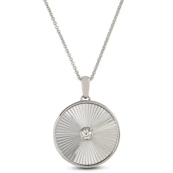IKUMA Canadian Diamond Medallion Necklace - Ss