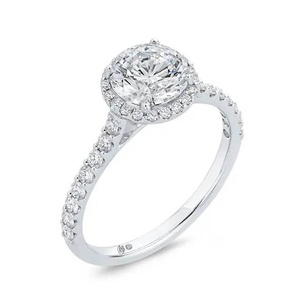BELLA PONTE Ikuma Canadian Diamond Center Engagement Ring - Wg