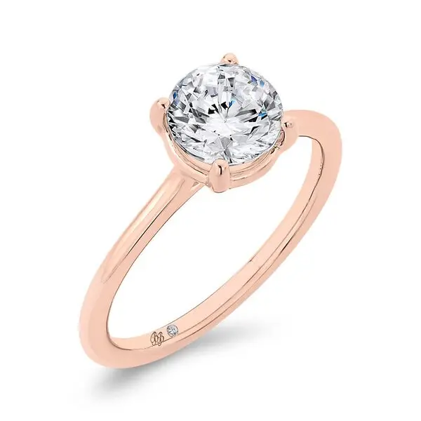 BELLA PONTE Ikuma Canadian Diamond Rose Gold Engagement Ring - Rg