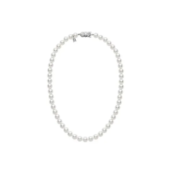 Mikimoto Cultured Akoya Pearl Choker Necklace - White