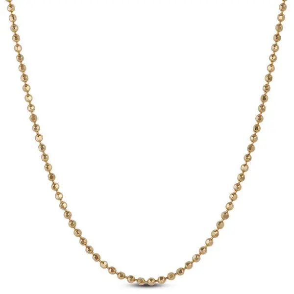 Benbridge 14k Yellow Gold Beaded Chain Necklace - Yg