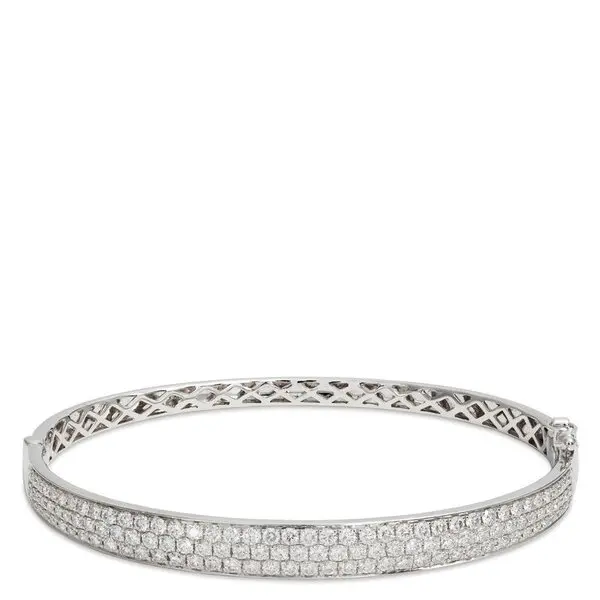 Benbridge Diamond Pavé Bangle - Wg