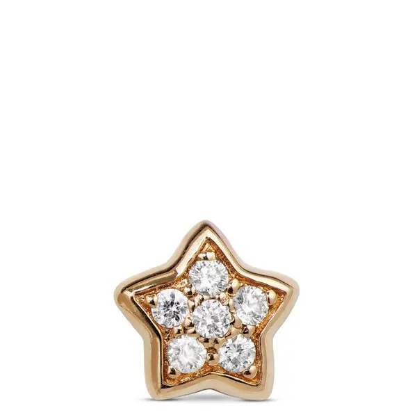 Benbridge Diamond Star Single Stud Earring - Yg