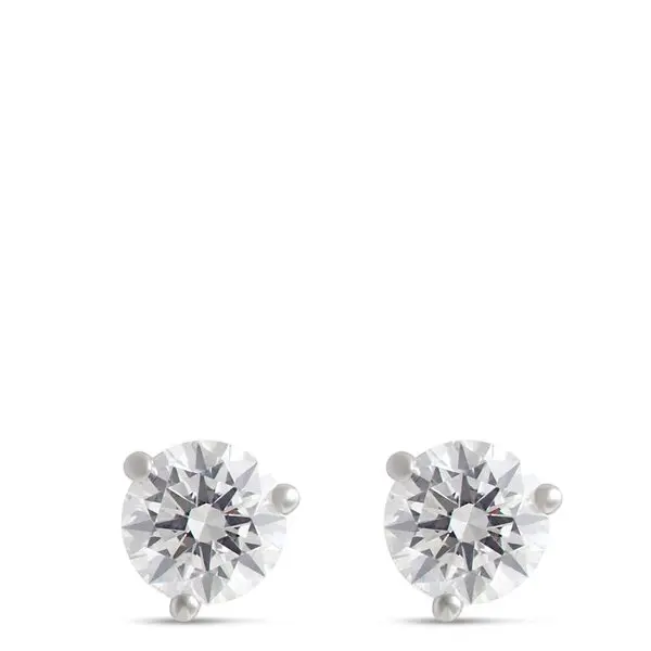 Benbridge Diamond Stud Earrings In 14k White Gold - Wg