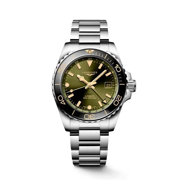 LONGINES Hydroconquest Gmt 41mm Watch - Stainless Steel