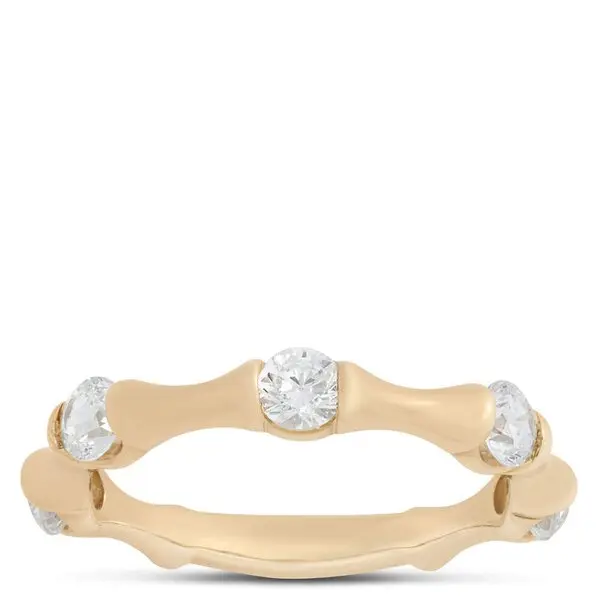 SIGNATURE Diamond Anniversary Band In 18k Yellow Gold - Yg