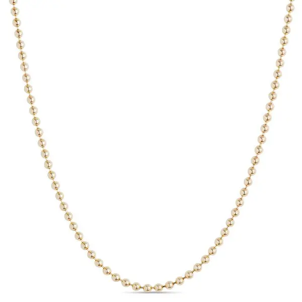 Benbridge 14k Gold 18-inch Bead Chain Necklace - Yellow