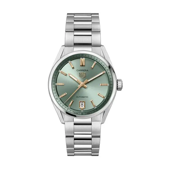 Tag Heuer Carrera Date 36mm Steel Bracelet Watch - Stainless Steel