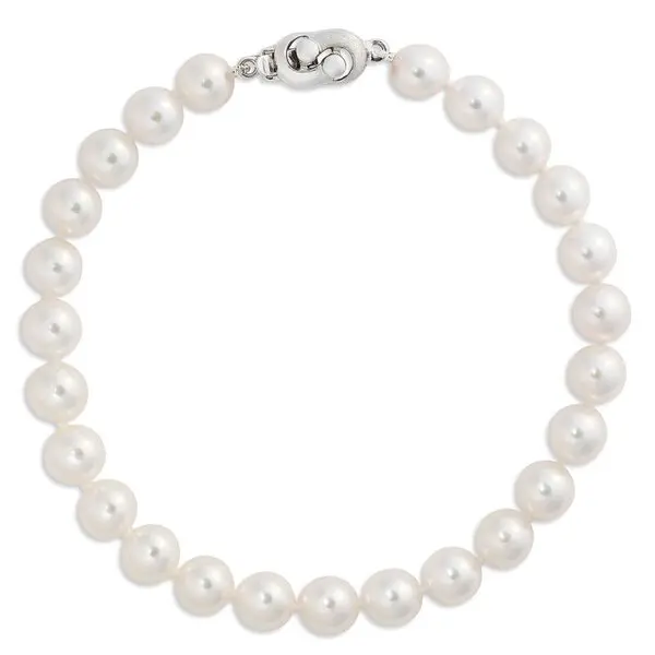 Benbridge 7-inch Akoya Pearl Bracelet - Wg