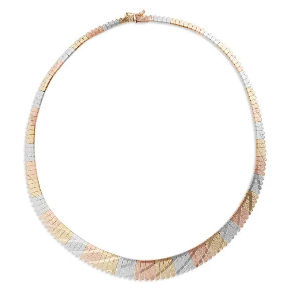 TOSCANO Tri-color Cleopatra Necklace - Tt