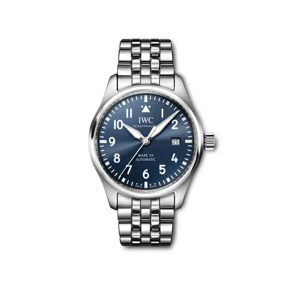 IWC SCHAFFHAUSEN Pilot's Watch Mark Xx Blue Dial, 40mm - Stainless Steel