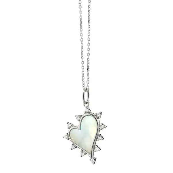 Monica Rich Kosann Sterling Silver Heart Necklace - Ss