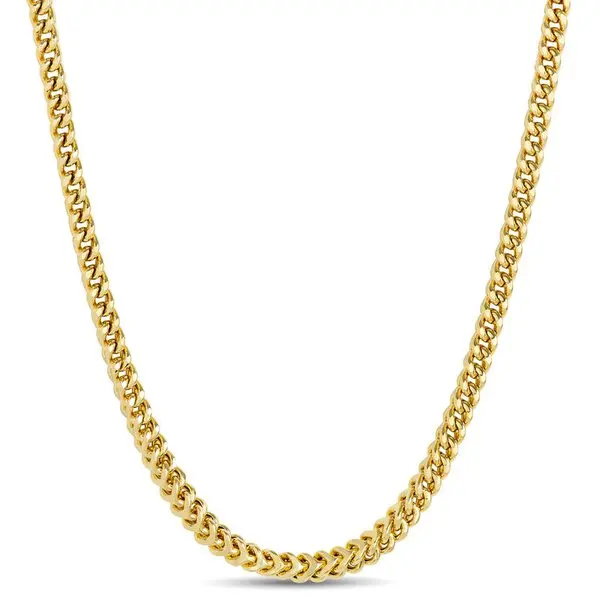 TOSCANO 24-inch Franco Chain Necklace - Yg