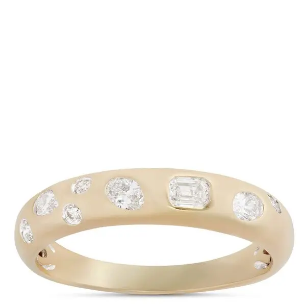 Benbridge Flush Set Diamond Anniversary Band In 14k Yellow Gold - Yg
