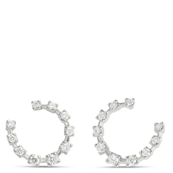 Benbridge 11mm Diamond Earrings - Wg