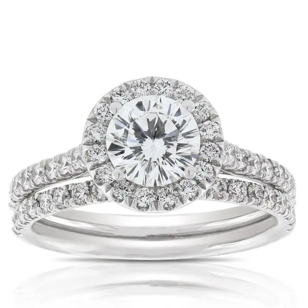 SIGNATURE Diamond Bridal Set 18k - Wg