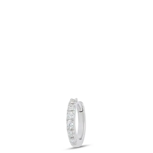 Benbridge 9mm Diamond Hoop Earring - H-j
