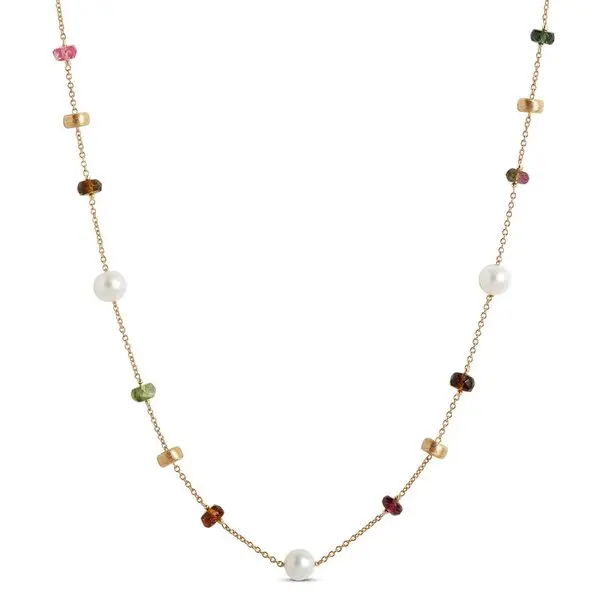 TOSCANO 24-inch Gemstone Bead Necklace - Yg